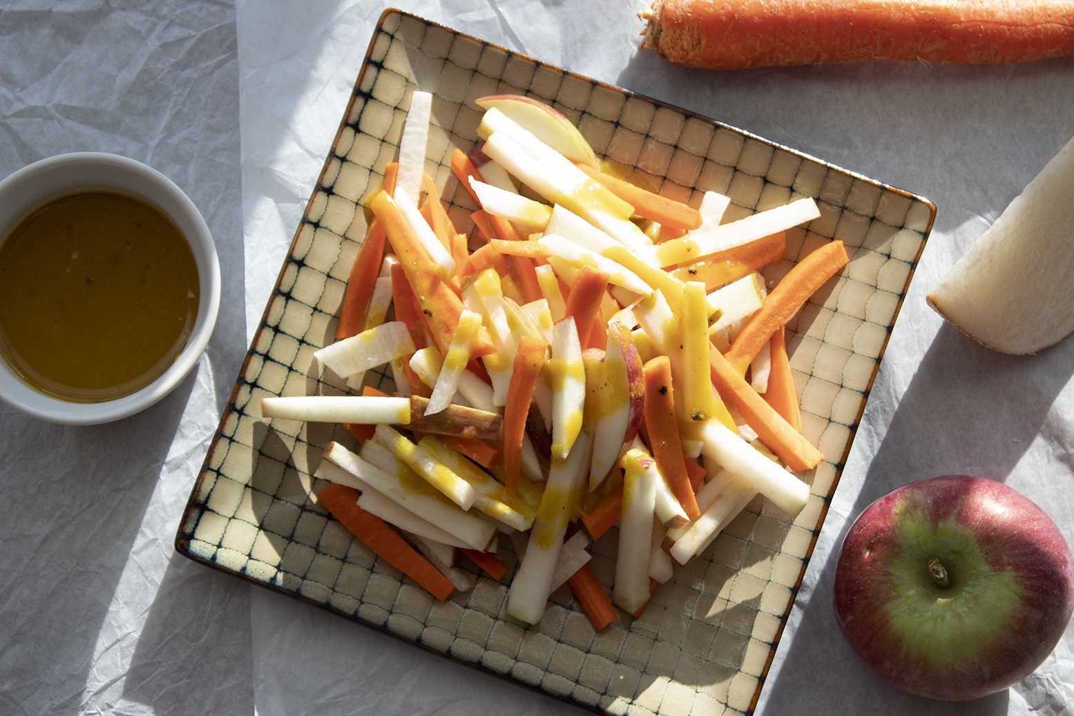 Jicama, Apple & Carrot Salad | Simple Vietnamese Food
